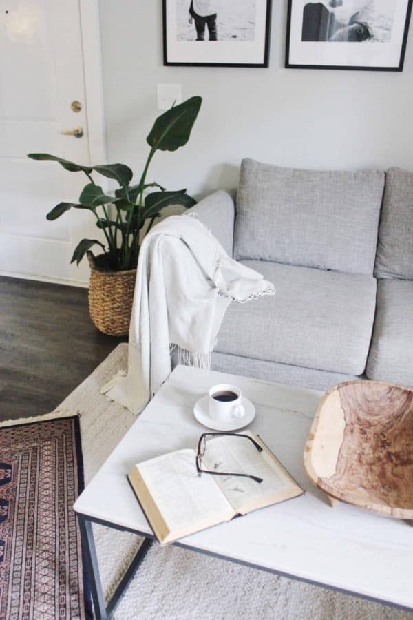 Easy Budget Gallery Wall with Ikea RIBBA Frames | Caitlin De Lay