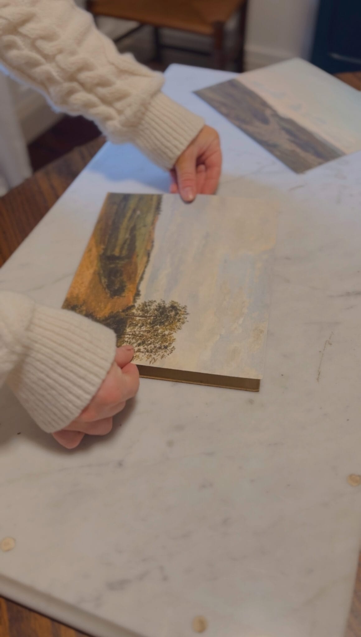 How to Add Art To a Vintage Frame Using Free Vintage Art | Caitlin De Lay