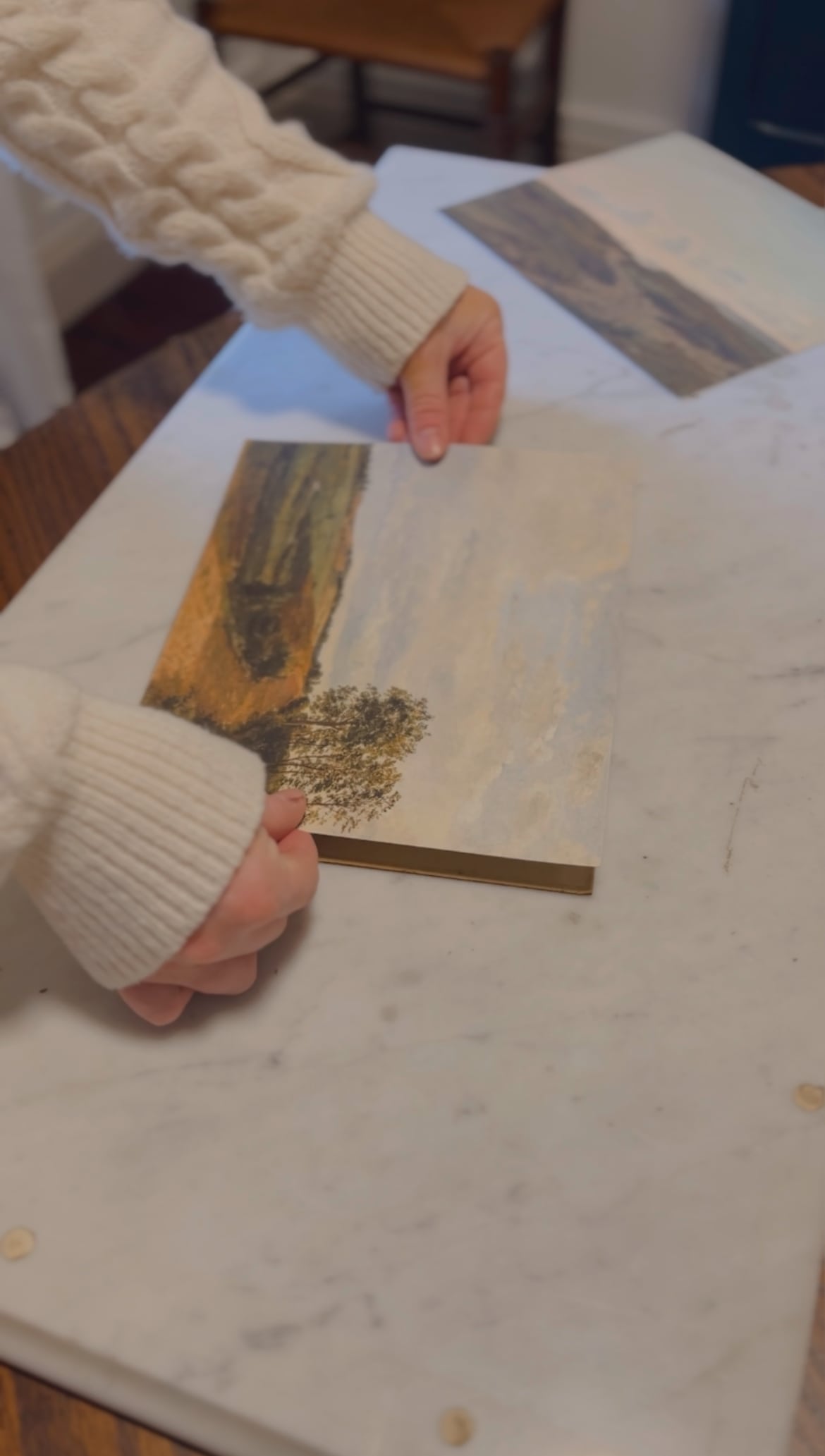How to Add Art To a Vintage Frame Using Free Vintage Art | Caitlin De Lay